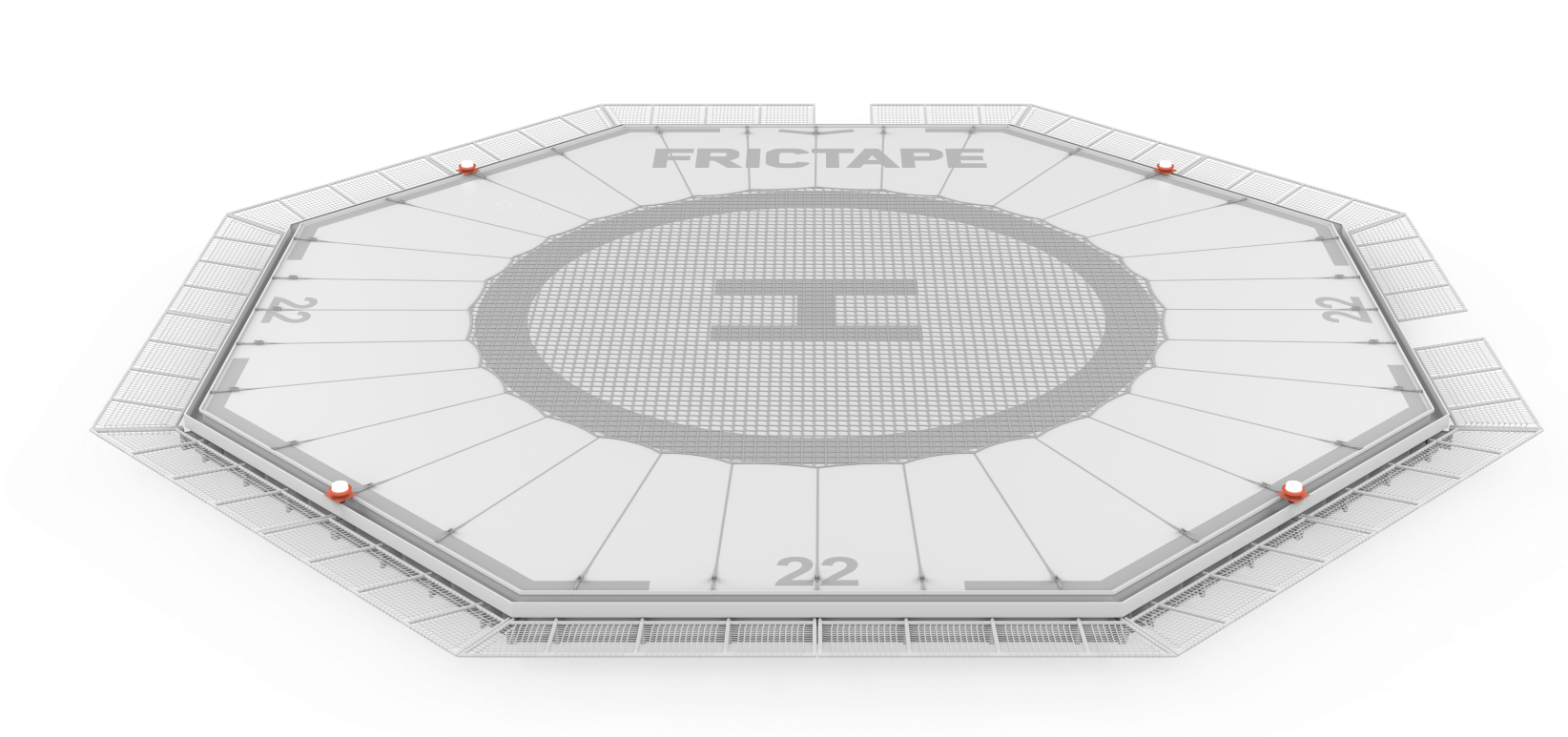 Helideck HMS Repeater Lights | Frictape