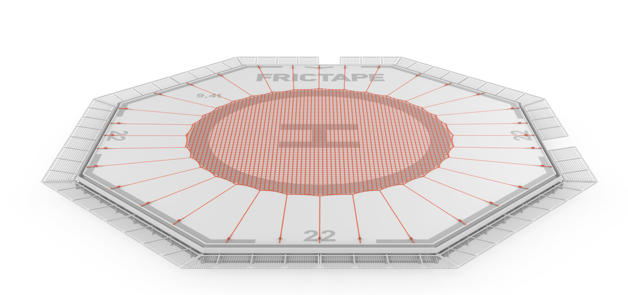 Helideck Landing Net | World's Most Popular Choice | Frictape